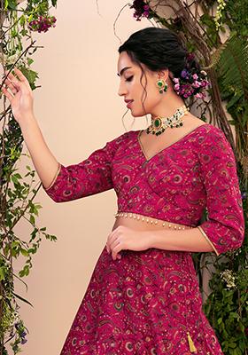 Indian Ethnic Tops - Buy Indo Western Tops Online For Women & Girls - Indya