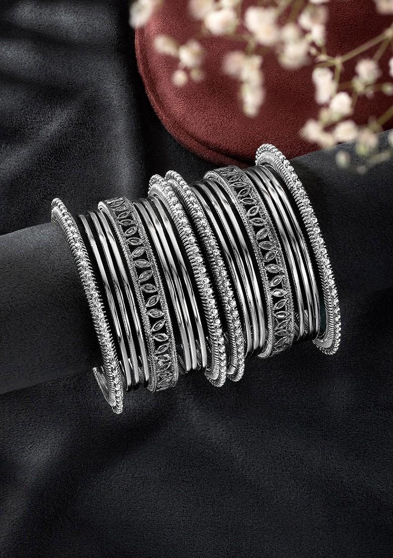 Metal bangles for women store