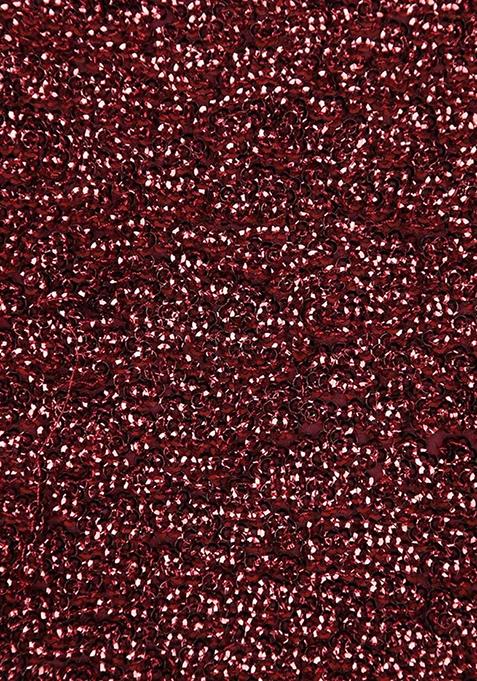 Buy Women Maroon Sequin Embellished Georgette Fusion Set - AIF00091 ...