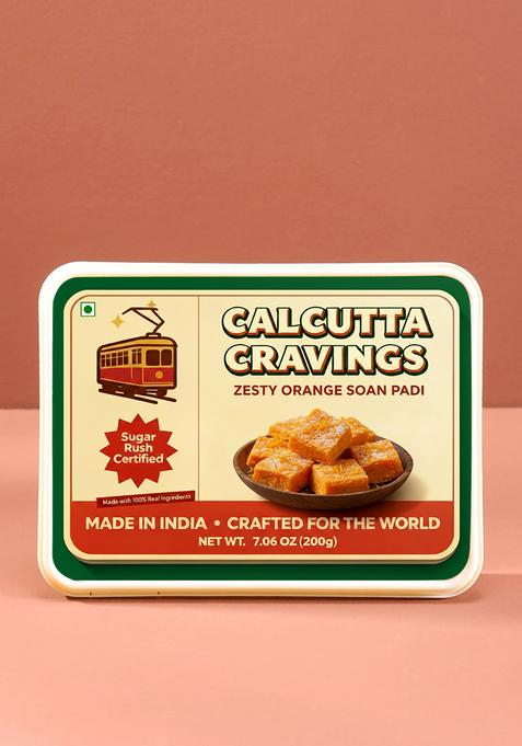 Buy Women Orange Soan Papdi 7.06 Oz (200 G) - FSW00109 - Classic Indian ...