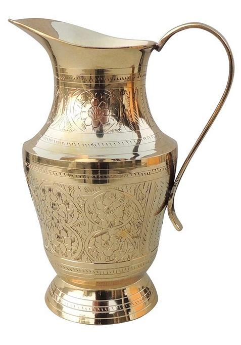 Buy Women Brass Drinking Water Jug Pitcher Liter - HKW00037 - Kitchen ...