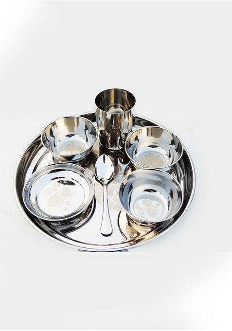 Buy Women Thali Set Lazer Craft - HKW00080 - Kitchen & Dining - Indya