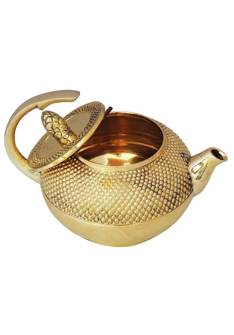 Buy Women Brass Kettle Ketli - HKW00199 - Kitchen & Dining - Indya