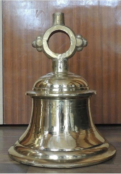 Buy Women Brass Temple Heavy Weight Ghanta Bell - HPI00172 - Ritual ...