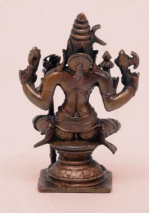 Buy Women Rajarajeshwari Copper Statue - HST00004 - Hindu Gods ...