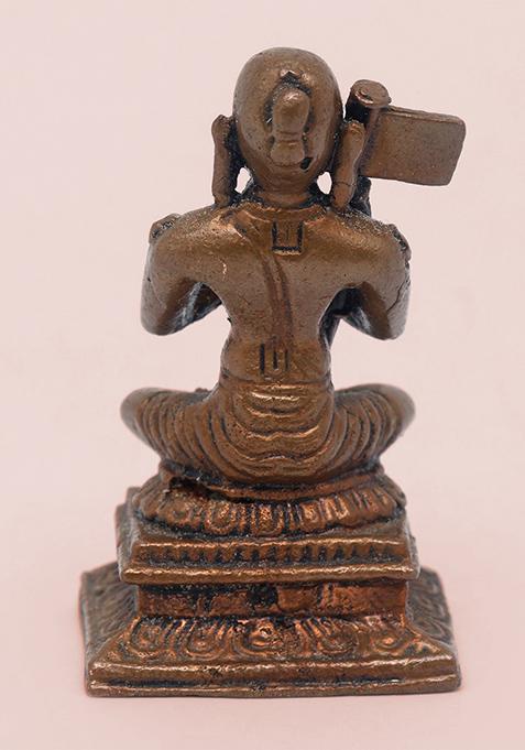Buy Women Ramanujacharya Copper Statue Hindu Philosopher Idol For ...