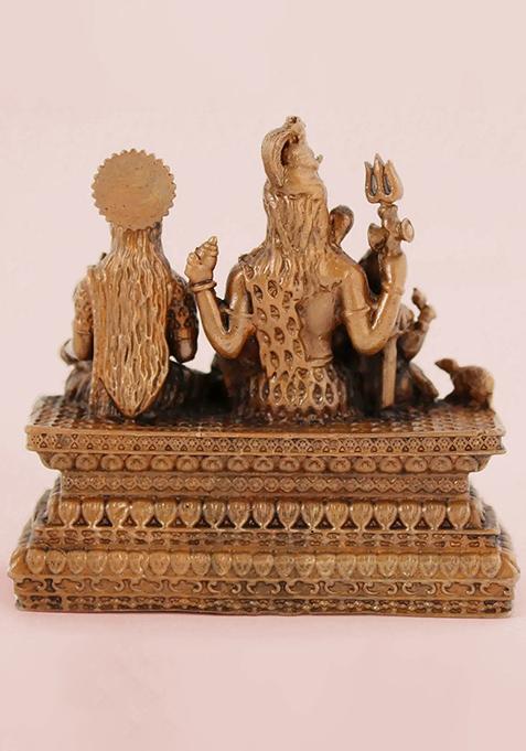 Buy Women 2 Inch Small Shiva Parivar Idol Divine Miniature Shiva Family ...