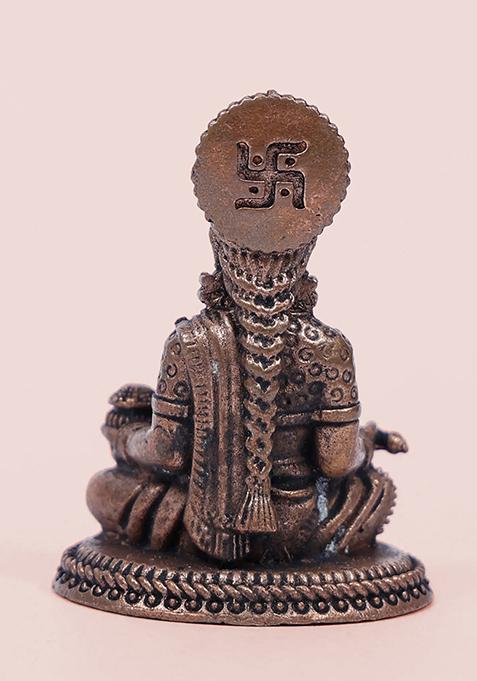 Buy Women 2 Inch Garuda Copper Idol In Namaskar Mudra Divine Protector ...
