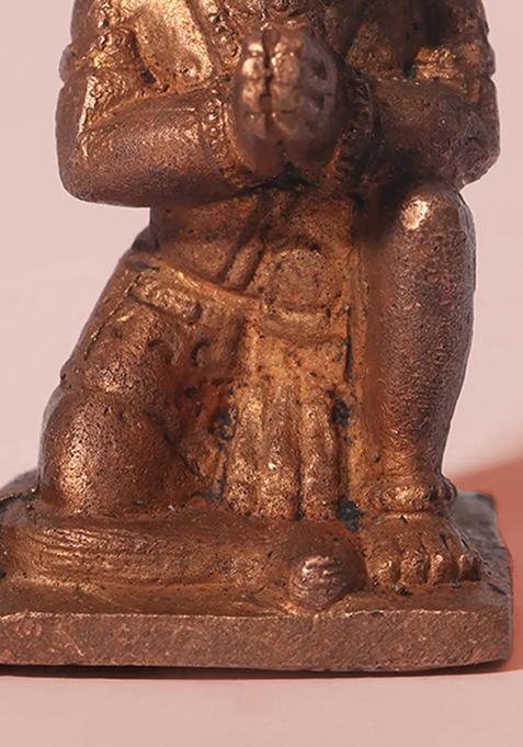 Buy Women 2 Inch Small Standing Garuda Copper Statue Divine Vehicle Of ...