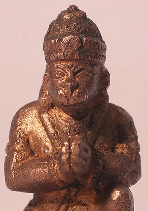 Buy Women 2 Inch Small Standing Garuda Copper Statue Divine Vehicle Of ...