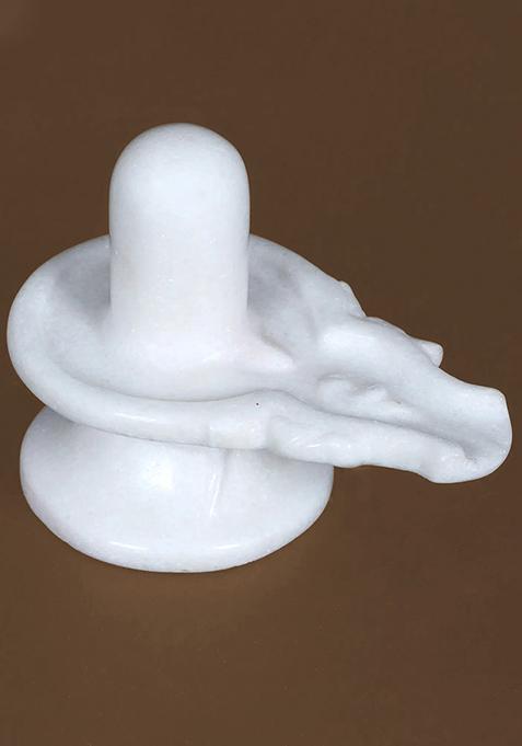 Buy Women Exquisite Miniature Shivalinga Devotional Marble Lingam For ...