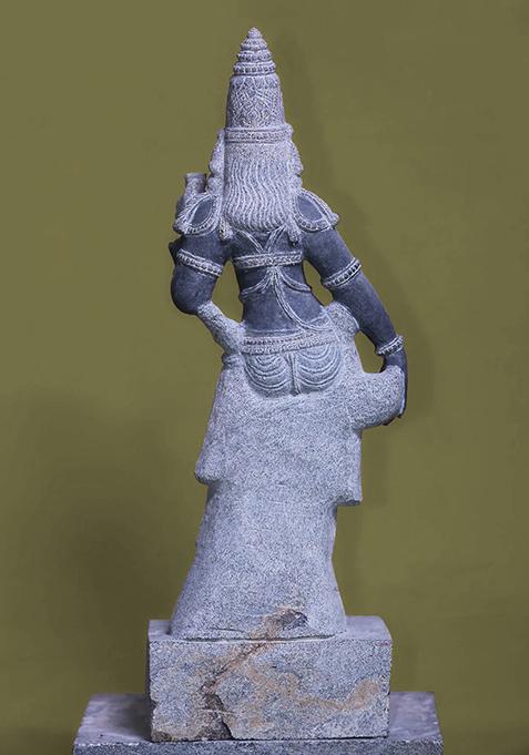 Buy Women 24 Inch Standing Goddess Parvati Sculpture Hand Carved ...