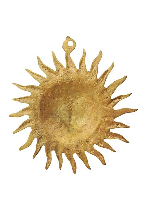 Buy Women Brass Show Piece Wall Hanging Sun Statue - HST01965 - Brass ...