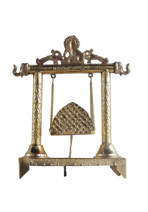 Buy Women Brass Laddu Gopal Jhula For God Idol - HST02290 - Brass ...