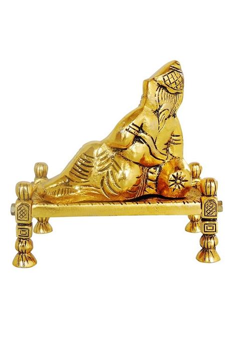 Buy Women Aluminium Showpiece Bed Ganesh Statue - HST02592 - Home Decor ...