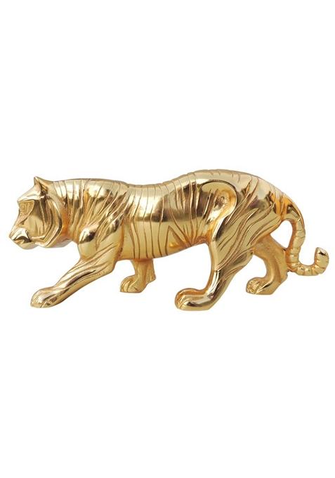 Buy Women Aluminium Home Decorative Tiger Showpiece Statue - HST02597 ...