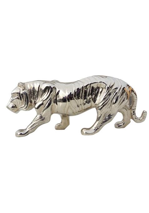 Buy Women Aluminium Home Decorative Tiger Showpiece Statue - HST02598 ...