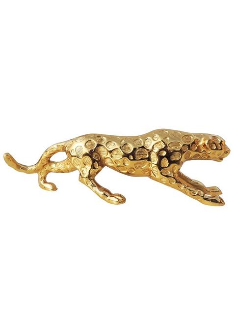 Buy Women Aluminium Home Decorative Leopard Showpiece Statue - HST02606 ...