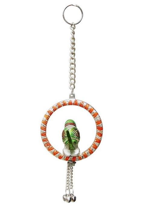 Buy Women Aluminium Showpiece Parrot Ring Small Statue - HST02636 ...