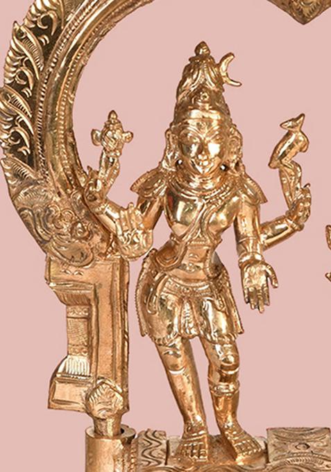 Buy Women Gold Bhagawan Shiva Mother Parvati - HST03139 - Home Decor ...