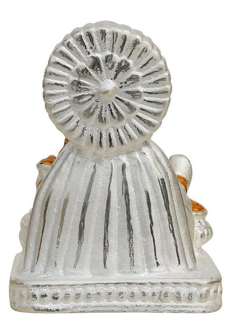 Buy Women Pure Silver Kuber Ji Idol Statue Hallmarked Silver Statue ...