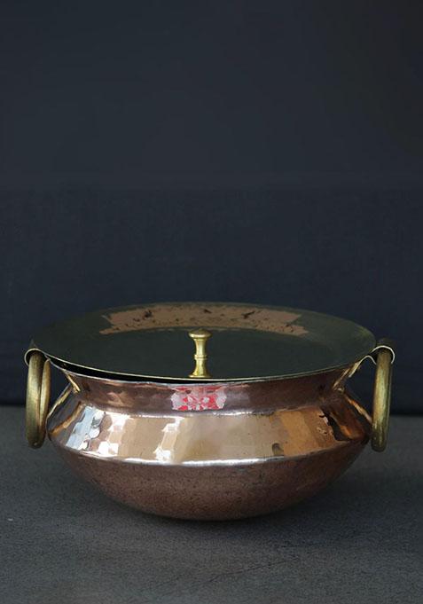 Buy Women Copper Sipri Handi With Lid 3L - HUT00080 - Kitchen & Dining ...