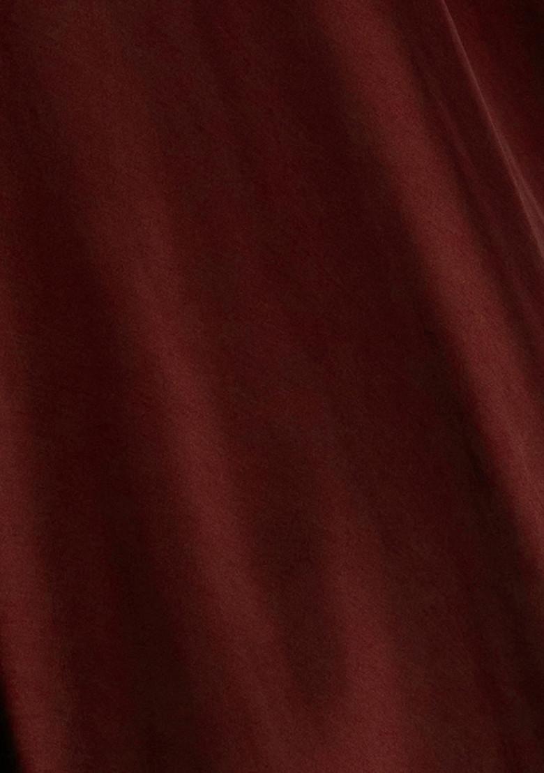 Buy Women Deep Maroon Sequin Hand Embroidered Satin Gown - ILK00762 ...