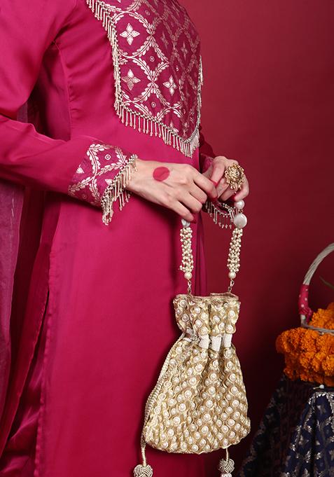 Buy Women Plum Purple Floral Woven Isha Kurta Set - WLK00124 - Kurta ...