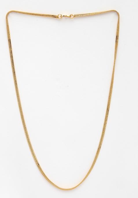 Buy Women Gold Gold Plated Minimal Chain - XJN01168 - South Indian ...