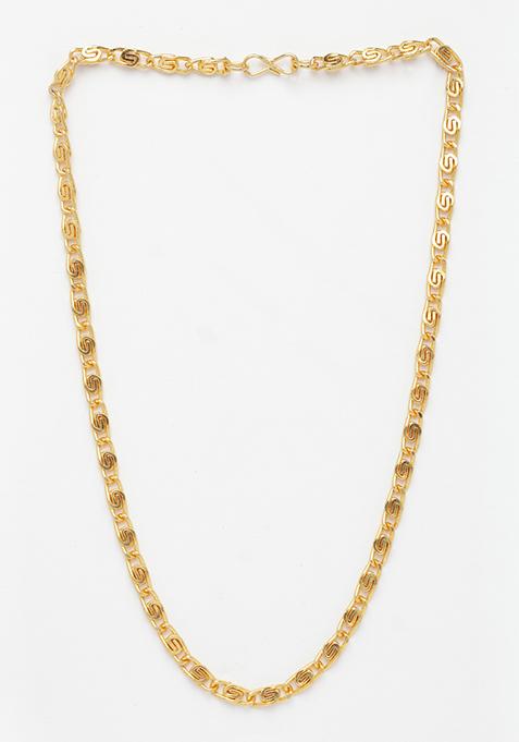 Buy Women Gold Gold Plated Minimal Chain For Men - XJN01186 - South ...