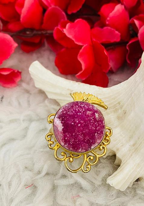 Buy Women Gold Tree Of Pink Drossy Elegant Handcrafted - XJR00694 ...