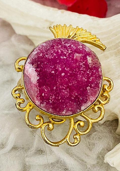 Buy Women Gold Tree Of Pink Drossy Elegant Handcrafted - XJR00694 ...