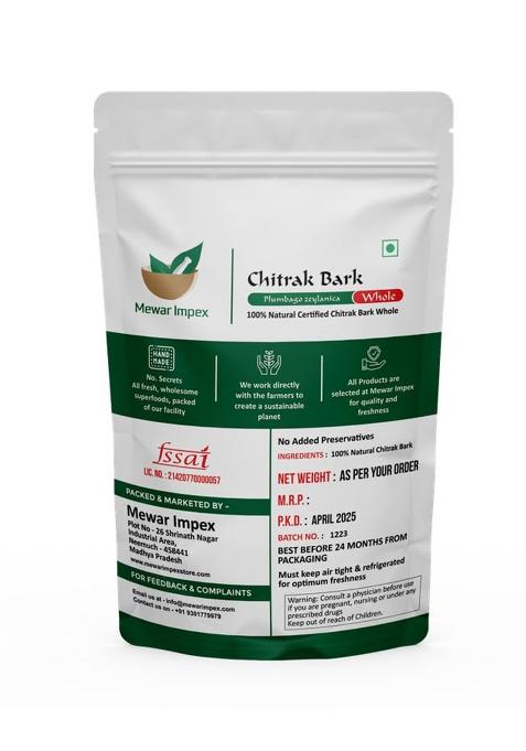 Buy Women Mewar Impex Chitrak Bark 250 Gm- Chaal - Chal Ki Plumbago ...