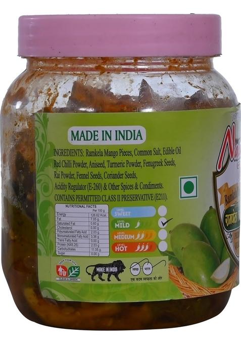 Buy Women Natural Taste Seedless Mango Pickle Bina Guthli Aam Ka Achar ...