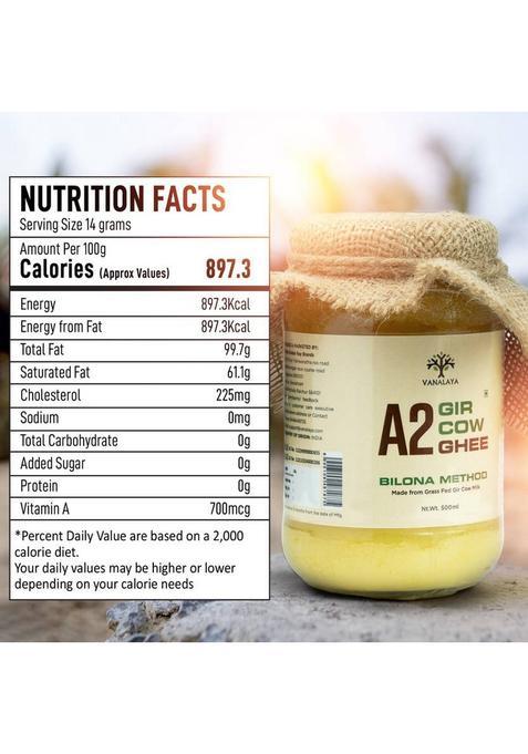 Buy Women Vanalaya A2 Gir Cow Ghee, Pure Desi Ghee Made From ...