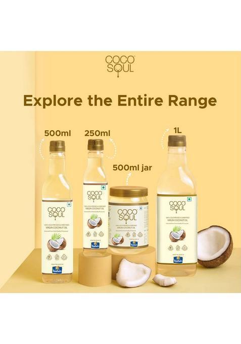 Buy Women Coco Soul Cold Pressed Unrefined Daily Cooking Multipurpose ...