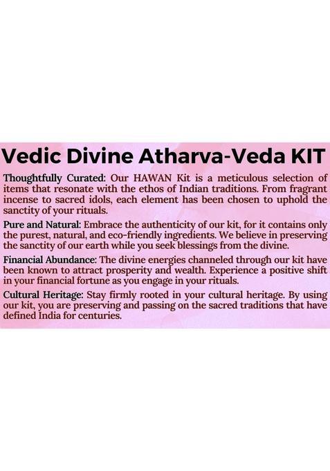 Buy Women The Atharva-Veda Complete Heavy HAWAN Kit, 28+ Vedic Havan ...