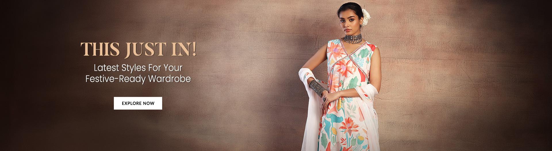 Indian Clothes - Buy Designer Dresses, Kurtas, Tunics, Tops, Lehengas ...