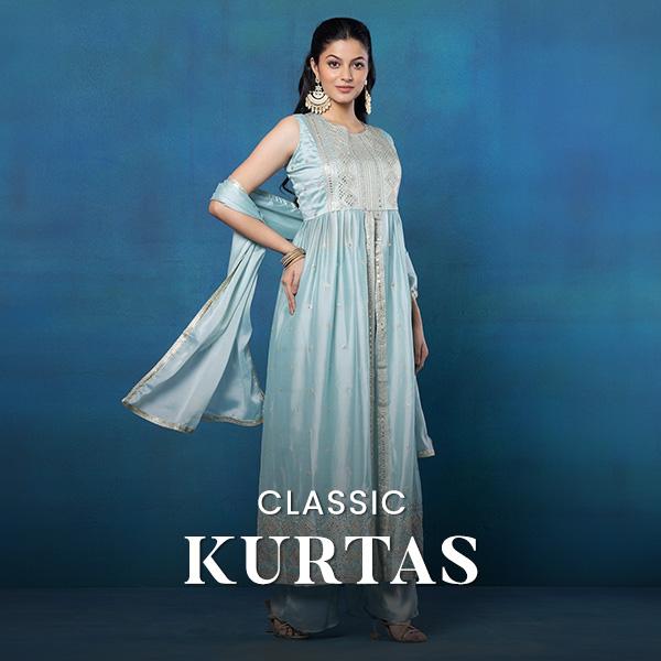 Indian Clothes - Buy Designer Dresses, Kurtas, Tunics, Tops, Lehengas ...