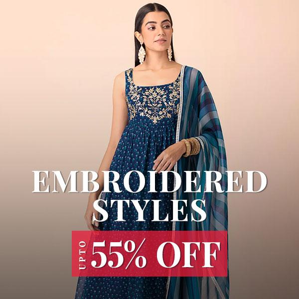 Indian Clothes - Buy Designer Dresses, Kurtas, Tunics, Tops, Lehengas ...