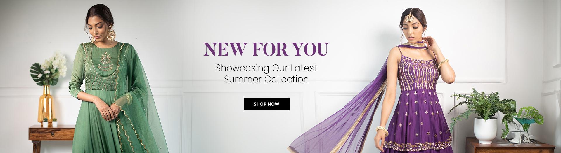 Indian Clothes - Buy Designer Dresses, Kurtas, Tunics, Tops, Lehengas ...