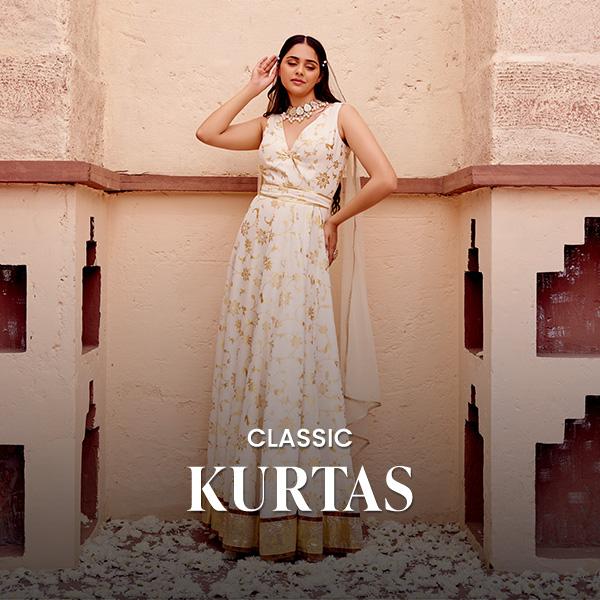 Indian Clothes - Buy Designer Dresses, Kurtas, Tunics, Tops, Lehengas ...