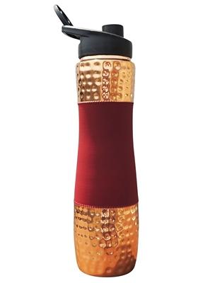 Buy Women Copper Bottle Sipper Silk - HKW00007 - Kitchen & Dining - Indya