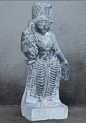 Buy Women 12Inch Standing Goddess Andal Statue - HST00248 - Stone ...