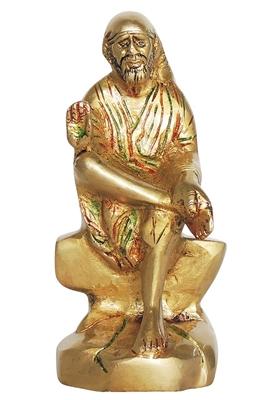 Buy Women Brass Stool For God Idol - HST01588 - Brass Statues - Indya