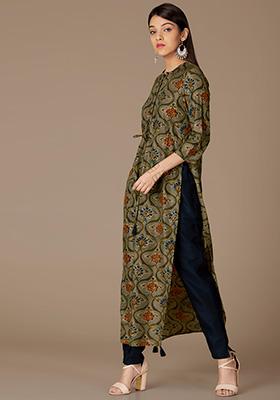 High Slit Tunics - Buy Indo Western High Slit Kurtas Online for Women ...