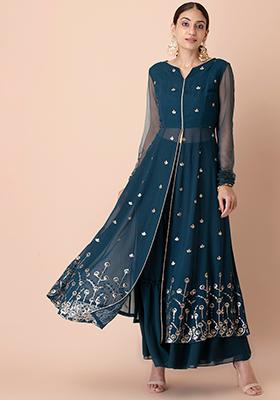 High Slit Tunics - Buy Indo Western High Slit Kurtas Online for Women ...