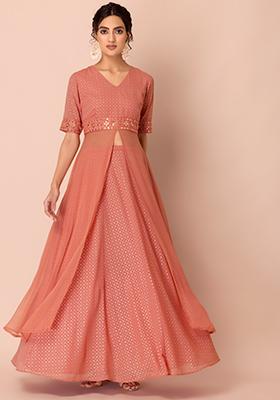 High Slit Tunics - Buy Indo Western High Slit Kurtas Online for Women ...